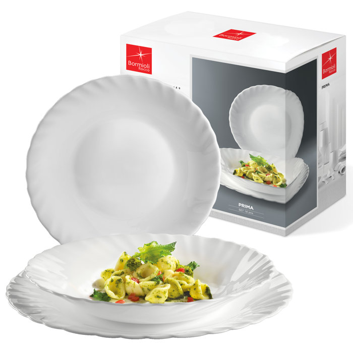 Bormioli Rocco Glass Dinnerware - Set of 18 & Reviews | Wayfair.co.uk