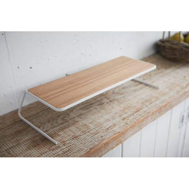 Yamazaki USA Yamazaki Home Wide Kitchen Rack - Shelf Storage Organizer ...