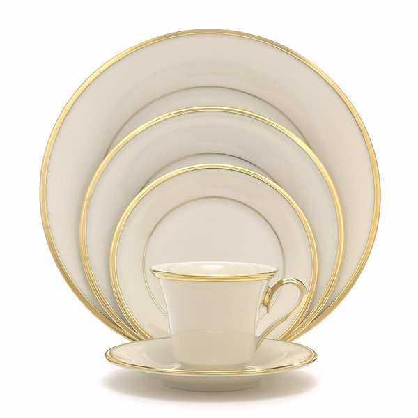 Lenox Eternal Bone China Dinnerware Set & Reviews | Wayfair