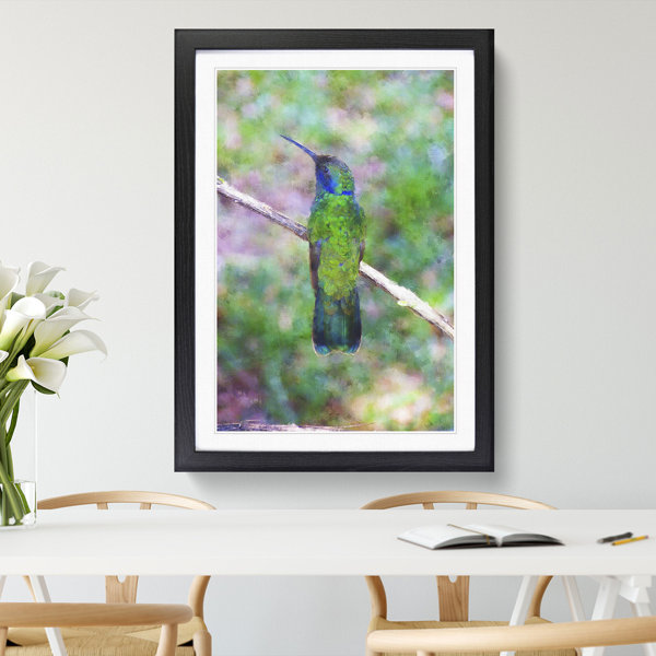 East Urban Home Hummingbird Vol.4 - Picture Frame Graphic Art | Wayfair ...