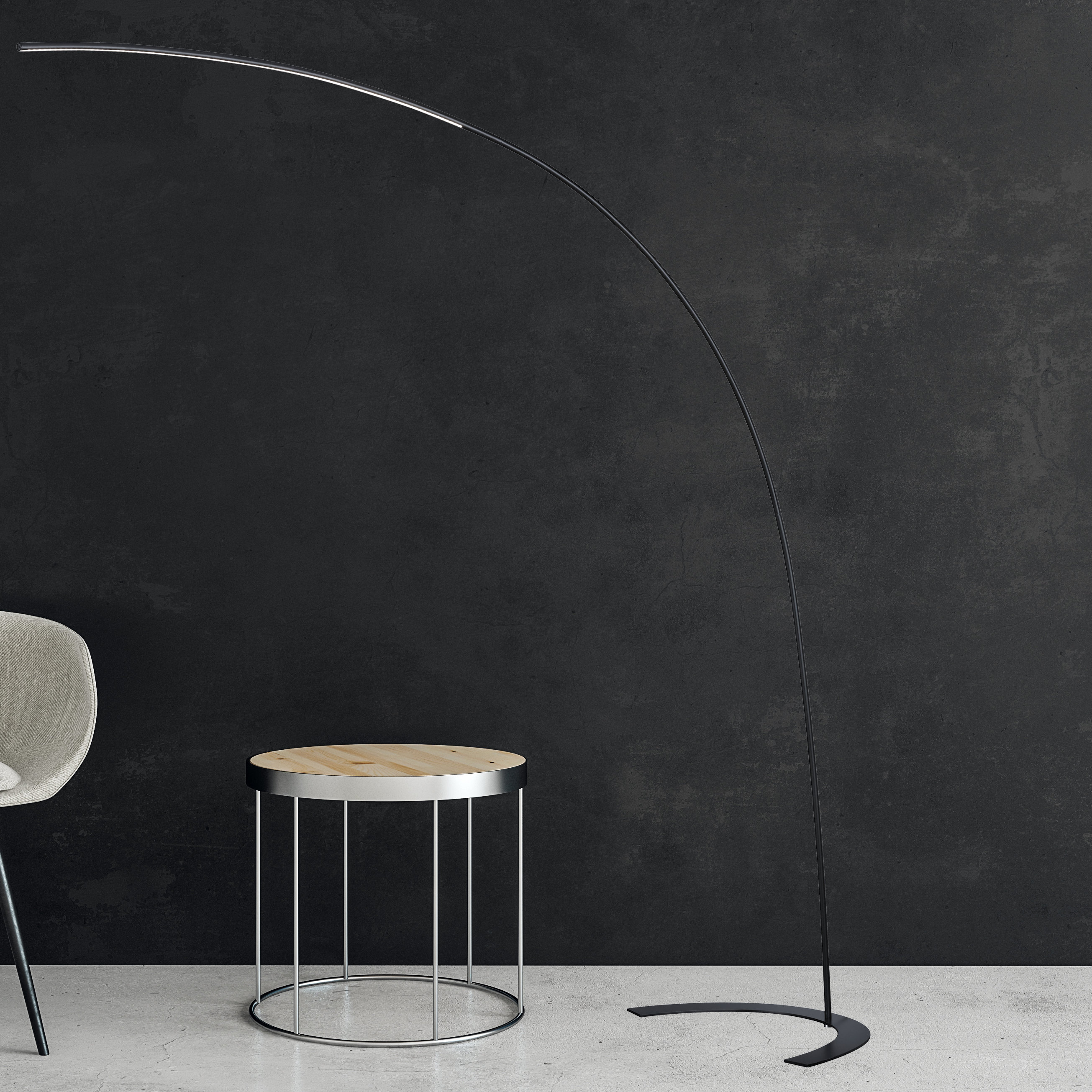 Orren Ellis Bae 83'' LED Arched/Arc Floor Lamp & Reviews | Wayfair