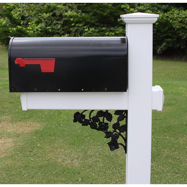 4EverProducts Rodgers Post Mounted Mailbox & Reviews | Wayfair
