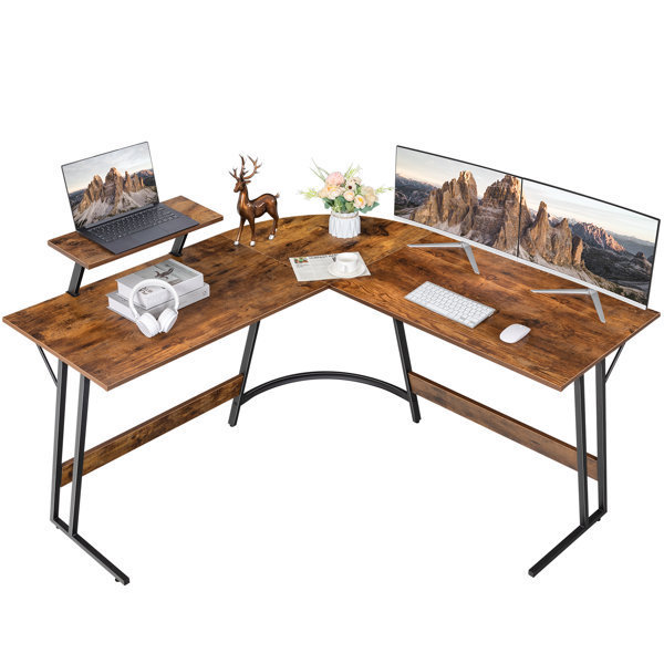 Inbox Zero Vanesa 55'' Desk & Reviews | Wayfair
