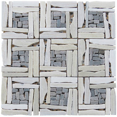 Intrend Tile Landscape Wonder 1" x 4" Aluminium Novelty Mosaic Wall ...