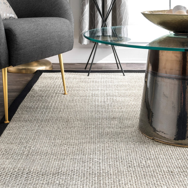 Highland Dunes Anderson Jute/Sisal Gray Rug & Reviews | Wayfair