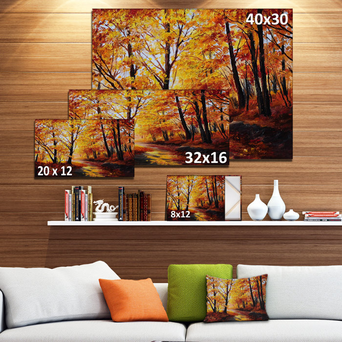 DesignArt Wrapped Canvas Print & Reviews | Wayfair