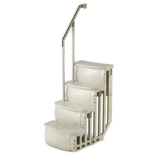 Main Access Smart Step Swimming Pool Entrance with Hand Rail Support ...