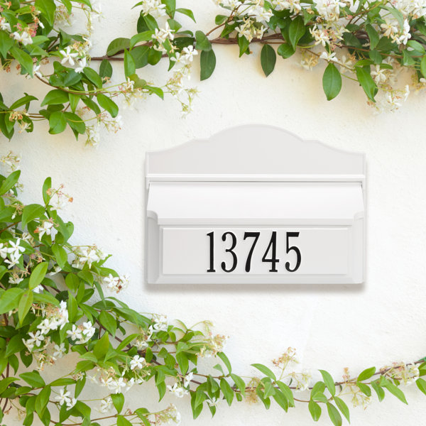 Old Century Forge Colonial Wall Mounted Mailbox | Wayfair