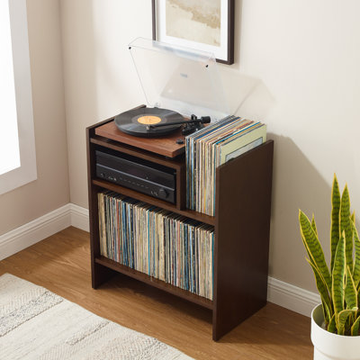 Crosley Electronics Portland Turntable Audio Rack & Reviews | Wayfair