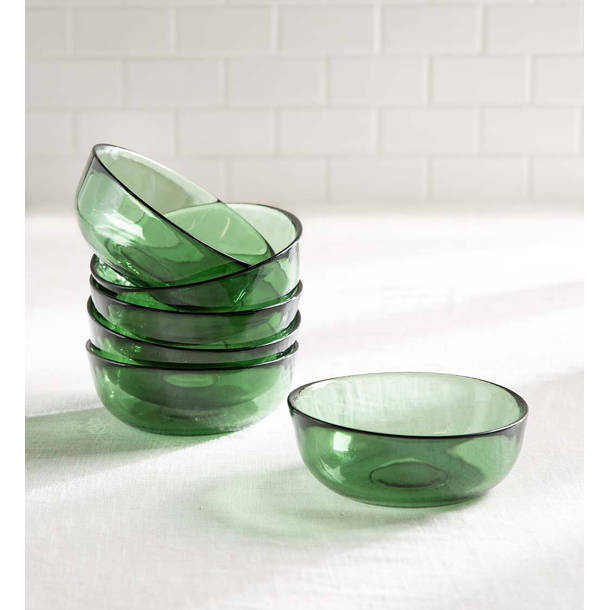 VivaTerra Recycled Glass Dinner Plates & Reviews | Wayfair