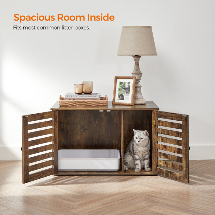 Three Posts™ Linkwood Litter Box Enclosure & Reviews | Wayfair