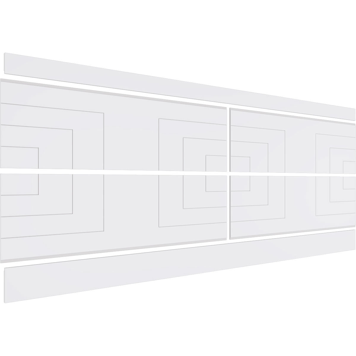 PCI Enterprises PVC Wainscot Paneling Kit | Wayfair