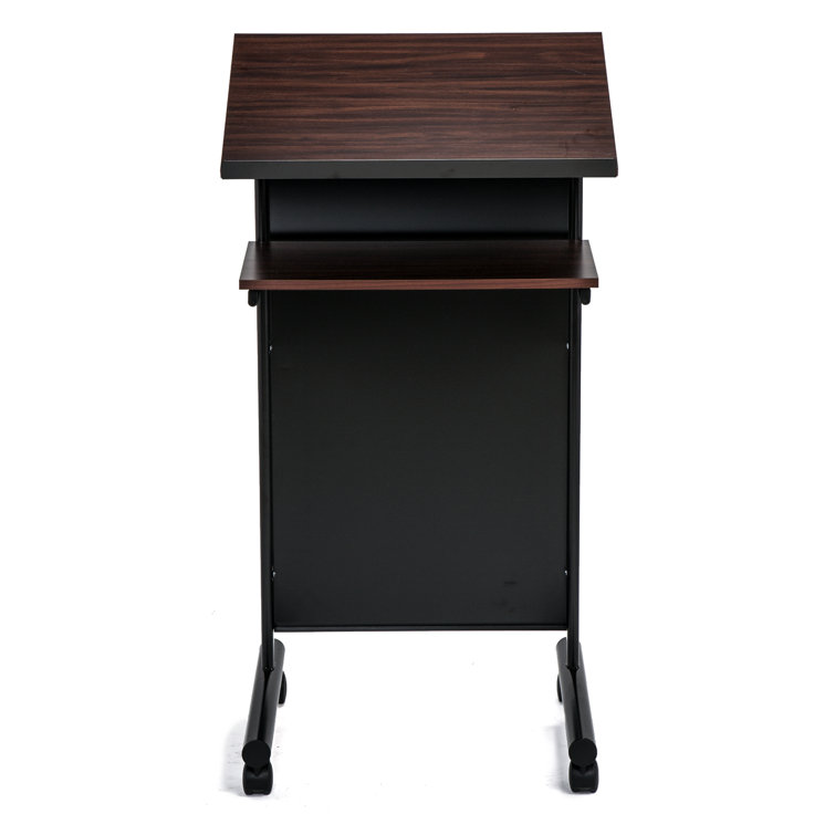 Audio-Visual Direct Wheeled Tabletop Lectern & Reviews | Wayfair