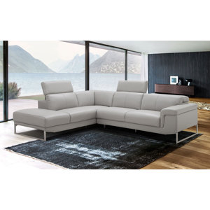 Orren Ellis Baver Upholstered Sectional & Reviews | Wayfair