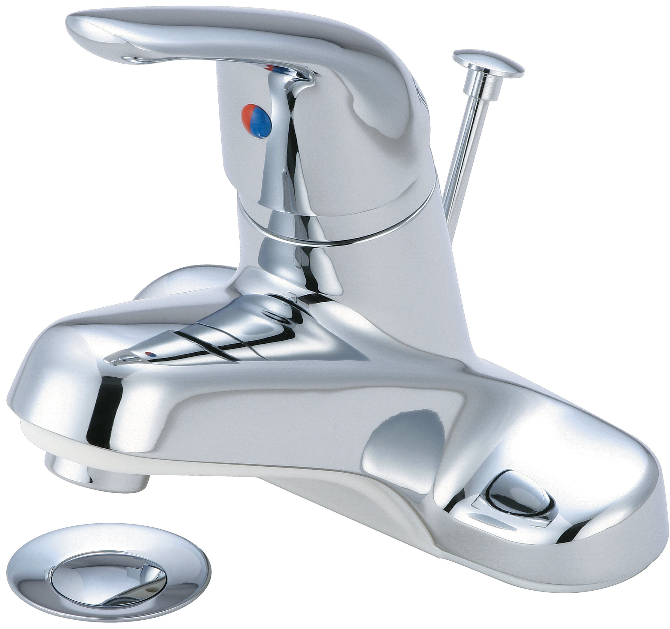 Olympia Faucets Elite Centerset Faucet Bathroom Faucet with Drain ...