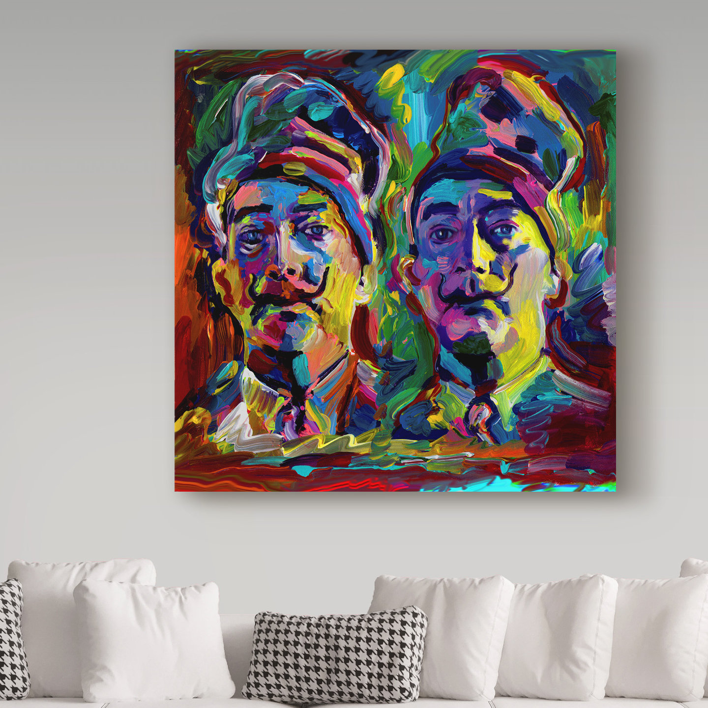 Trademark Art Howie Green Salvador Dali Salvador Dali by Howie Green ...