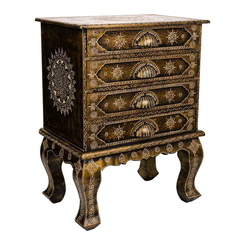 Latitude Vive Benoit Solid Wood Bedside Table | Wayfair.co.uk