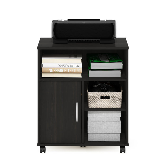 Furinno Econ Mobile Printer Stand with Door | Wayfair