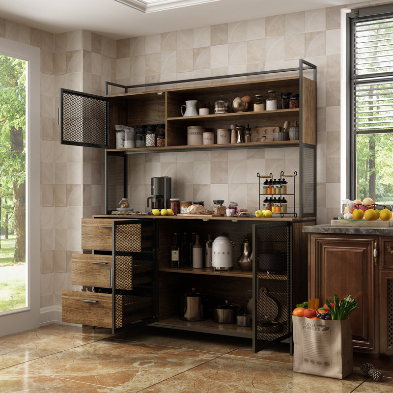 Latitude Run® Lackowski 68.5" Kitchen Pantry & Reviews | Wayfair