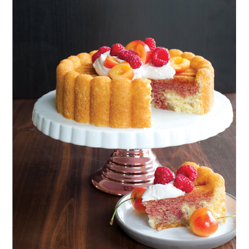 Nordic Ware Non-Stick Round Charlotte Cake Pan & Reviews | Wayfair