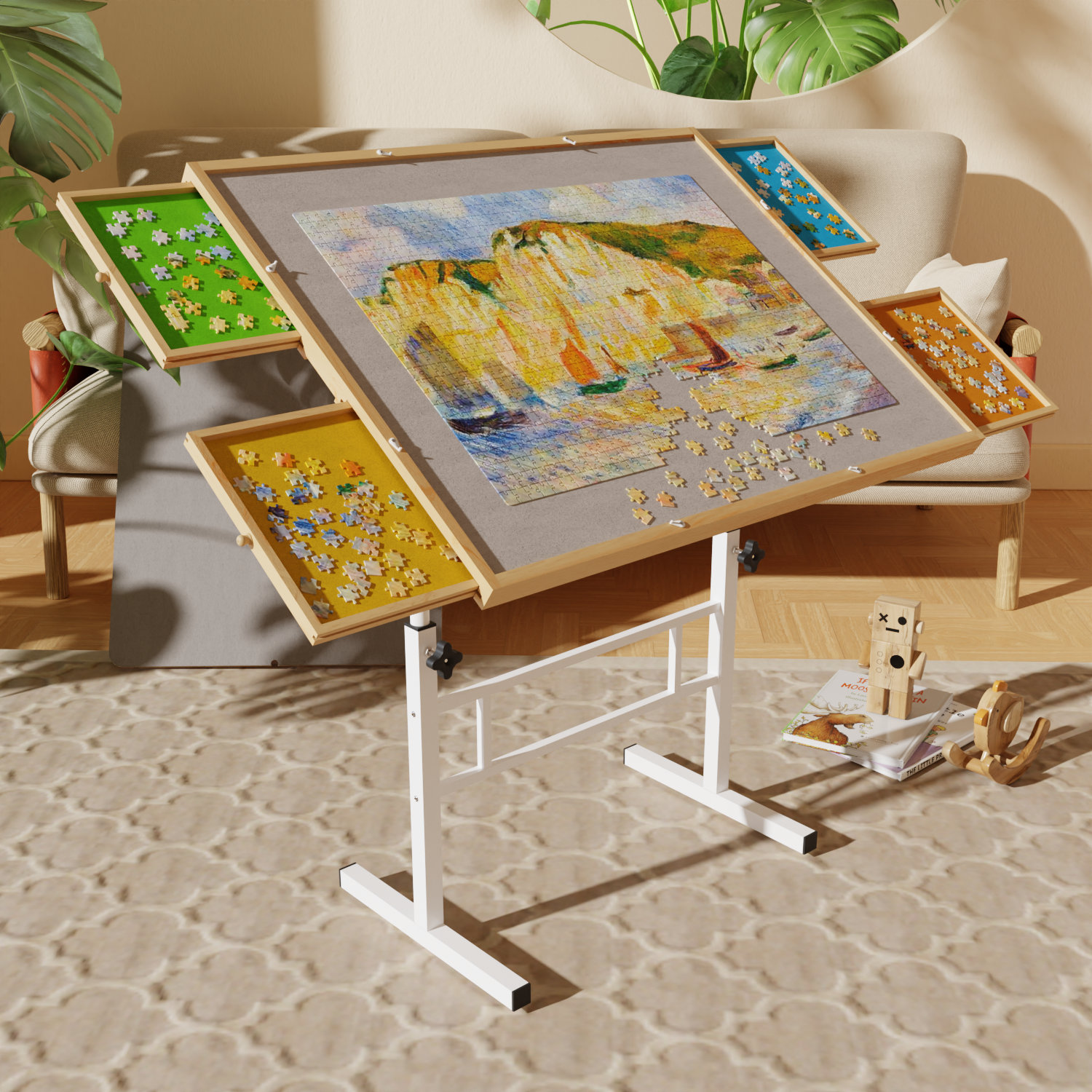 BittPicc Puzzle Table | Wayfair