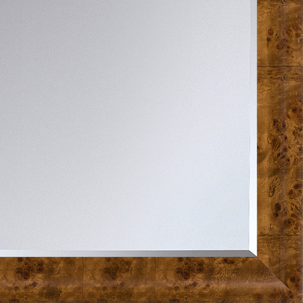 Loon Peak® Cubberly Rectangle Wood Wall Mirror | Wayfair