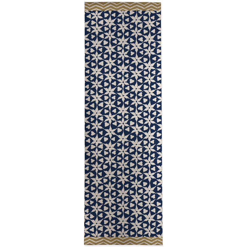 Andover Mills™ Koepke Bula Flower Kitchen Mat | Wayfair