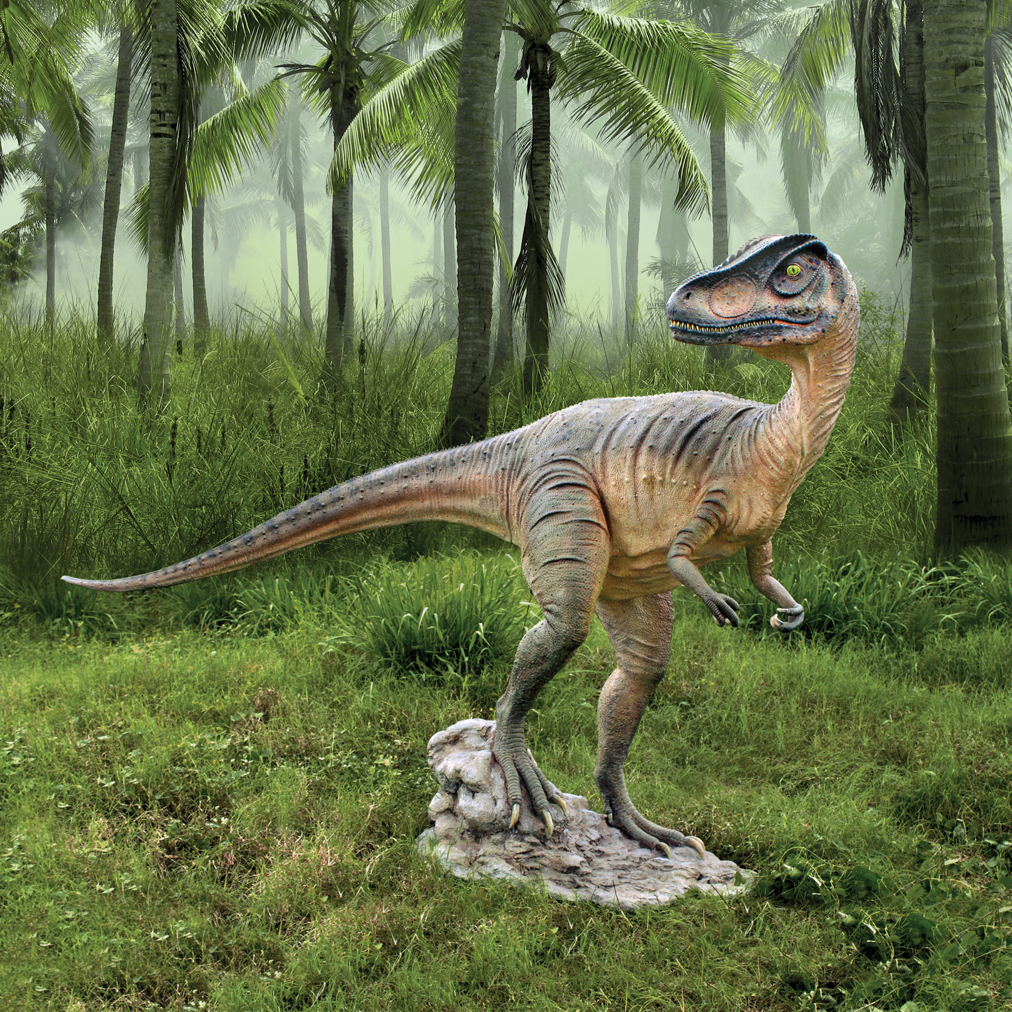 Design Toscano Jurassic - Sized Allosaurus Dinosaur Statue | Wayfair