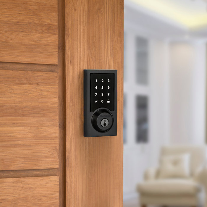 Kwikset Contemporary Premis Touchscreen Smart Lock Works with Apple ...