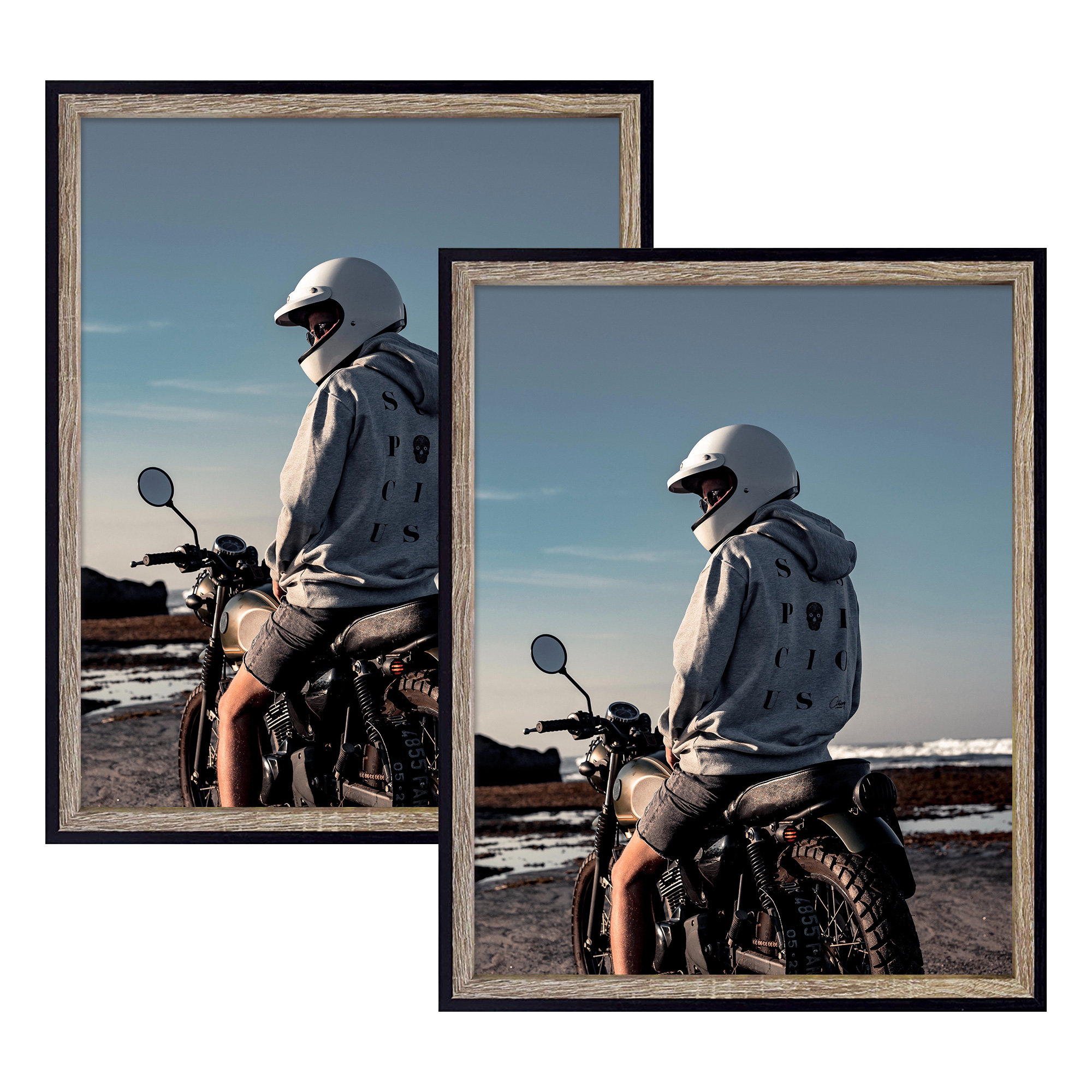 Red Barrel Studio® Molding Picture Frame for Desk Display and Wall ...