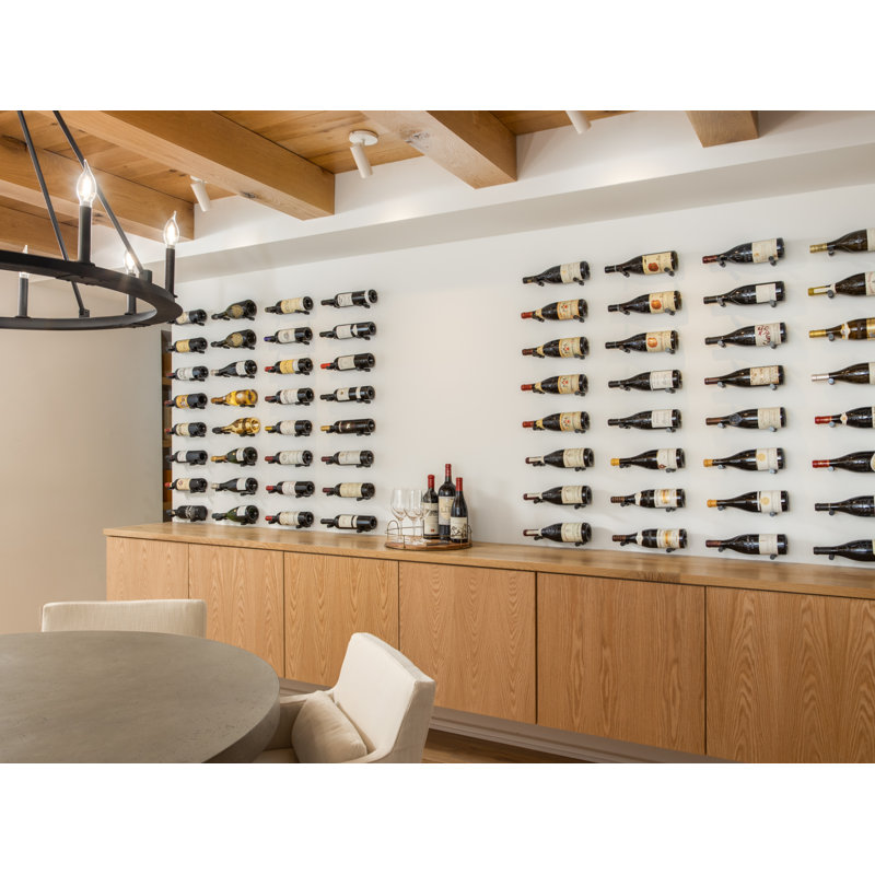 Ebern Designs Atilla 1 Bottle Wall Mounted Wine Bottle Rack | Wayfair