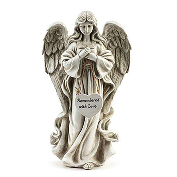 Fleur De Lis Living Tunnell Praying Angel Statue & Reviews | Wayfair