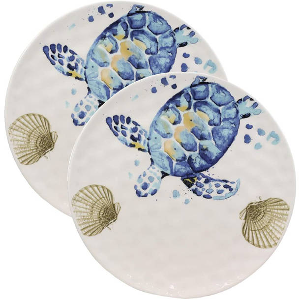 Rosecliff Heights Hassett Melamine Dinnerware Set - Service for 4 ...