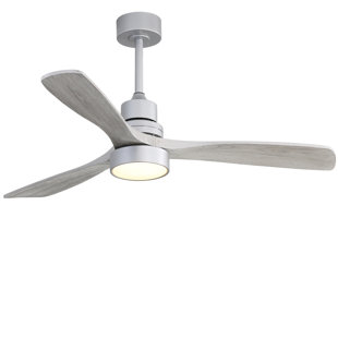Wayfair | Silver Indoor Ceiling Fans You'll Love in 2023