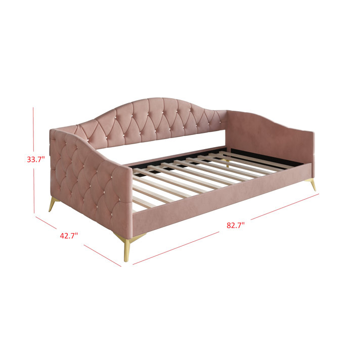 Home Design Inc. Upholstered Daybed & Reviews | Wayfair