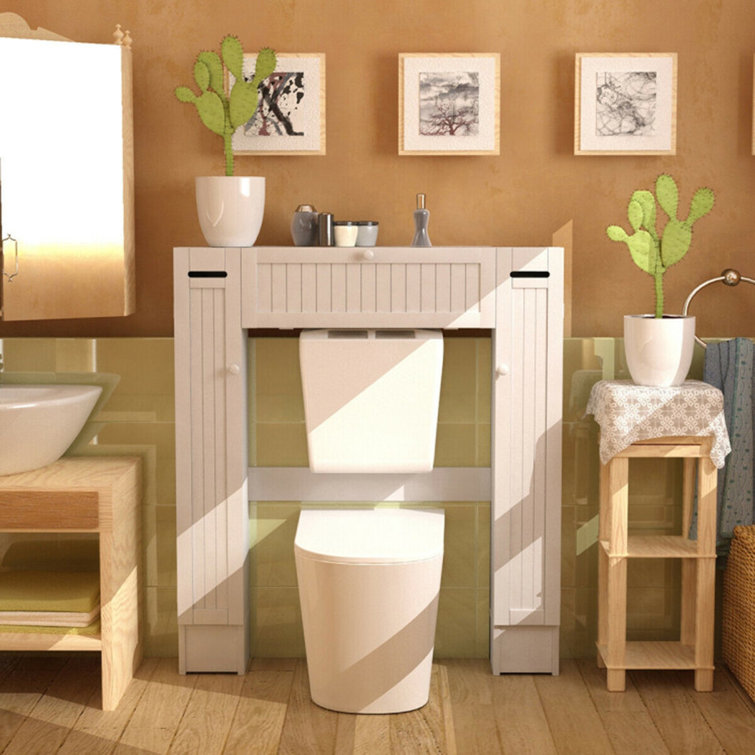Latitude Run® Freestanding Over-The-Toilet Storage | Wayfair
