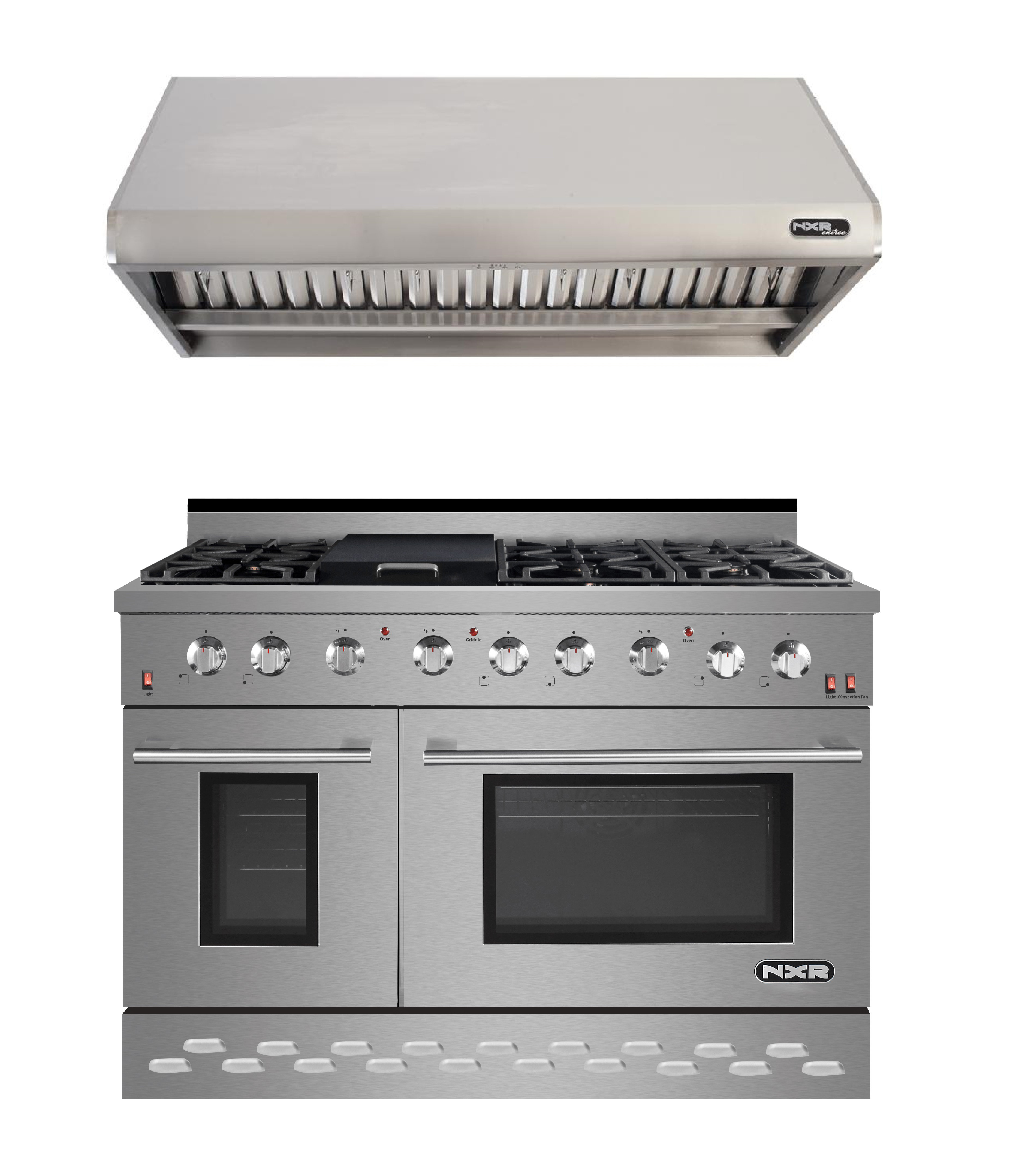 NXR Professional Ranges NXR Professional 48" 7.2 Cubic Feet Gas ...