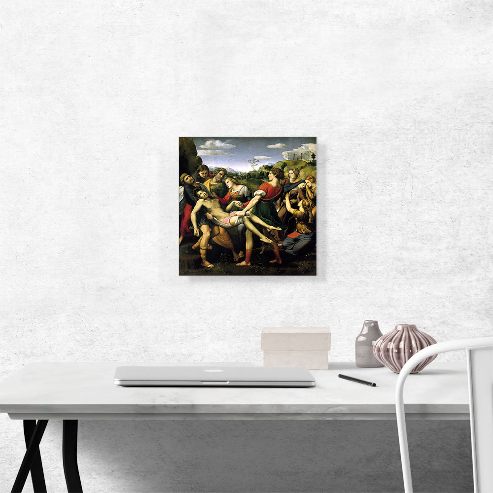 ARTCANVAS The Deposition 1507 by Raphael - Wrapped Canvas Painting ...