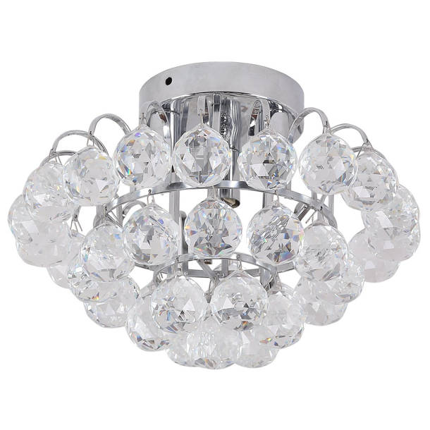 Rosdorf Park Seay 1-Light Crystal LED Chandelier & Reviews | Wayfair.co.uk