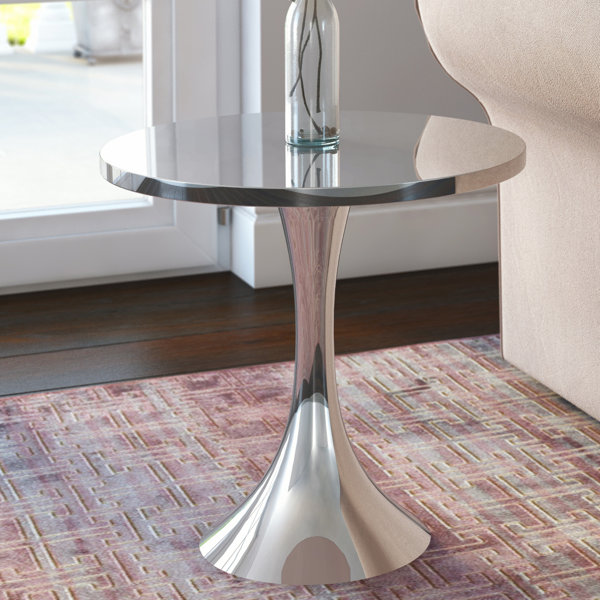 Round-pedestal-foyer-table | Wayfair