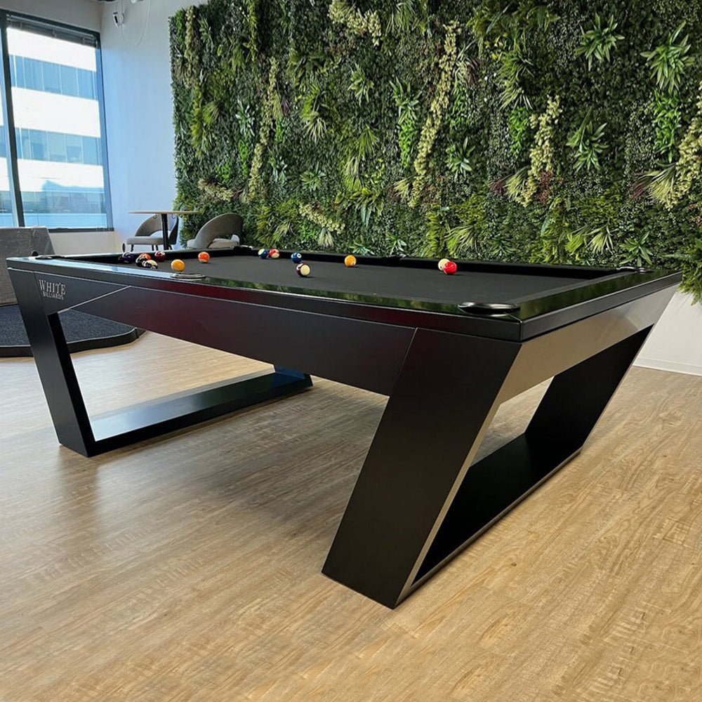 White Billiards Valenti Modern 7' Slate Pool Table | Wayfair