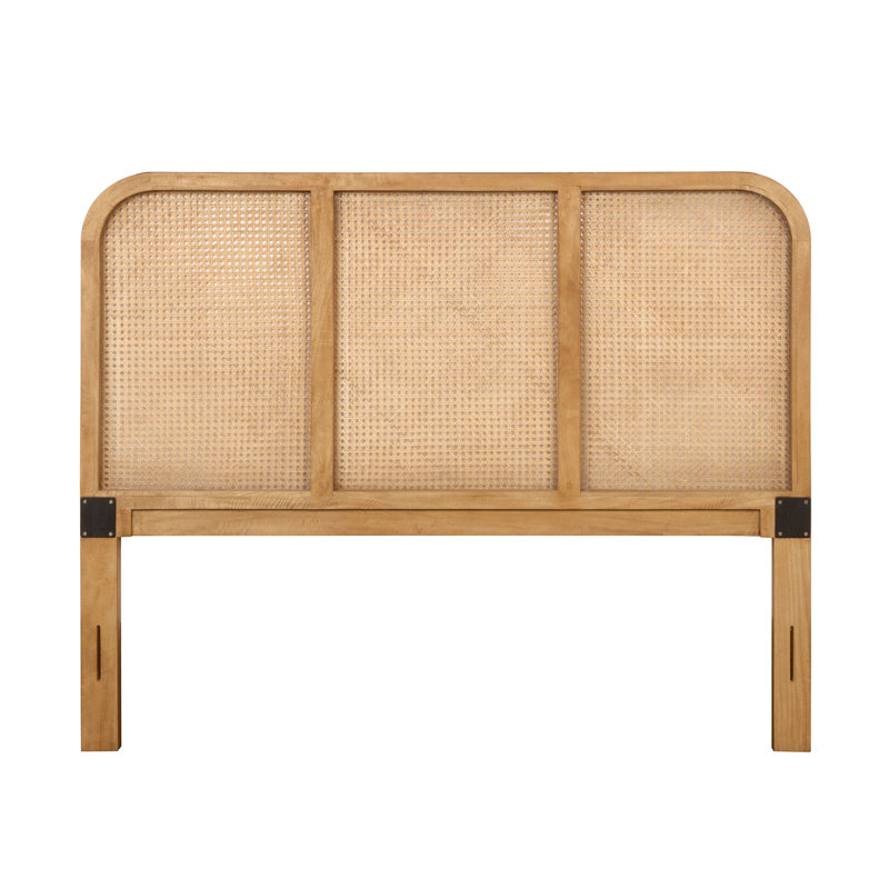 Birch Lane™ Boone Solid Wood and Cane Headboard & Reviews | Wayfair