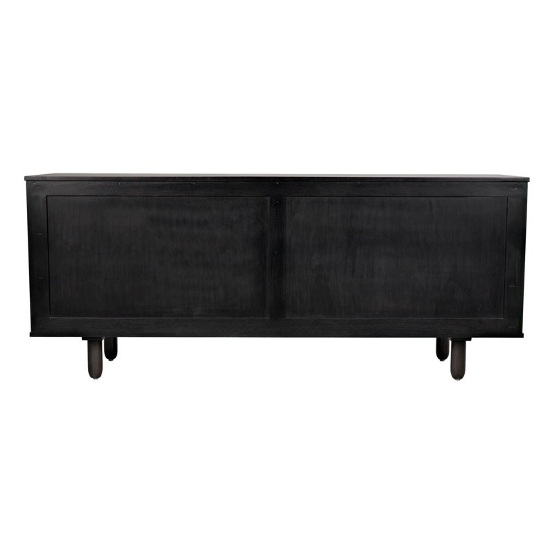 Noir Brook 4 Door Sideboard | Wayfair