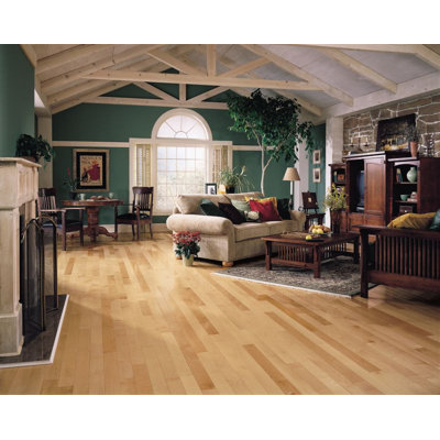 Bruce Flooring Maple 3/4" Thick x 2-1/4" Wide x Varying Length Solid ...