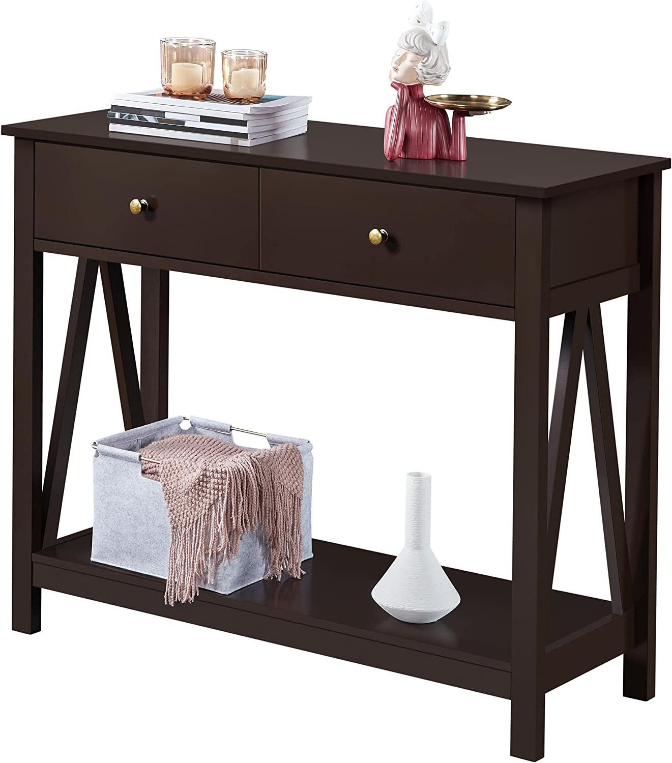 Ebern Designs Mamoona 39.5'' Console Table | Wayfair