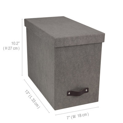 Bigso John Desktop File Box for Hanging File & Reviews | Wayfair