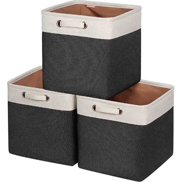 Ebern Designs Fabric Basket Set - Wayfair Canada
