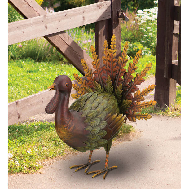 Laurel Foundry Modern Farmhouse Valero Turkey Statue & Reviews | Wayfair