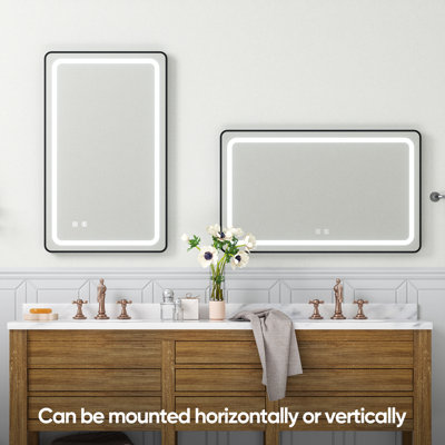 Wrought Studio Brandton LED Wall Mirror & Reviews | Wayfair