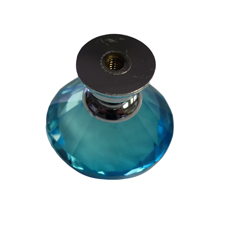 Beauty Acrylic 1 1/4" Length Geometric Knob & Reviews | Wayfair